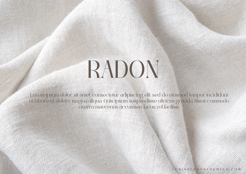 Font Radon - Studi'Ose